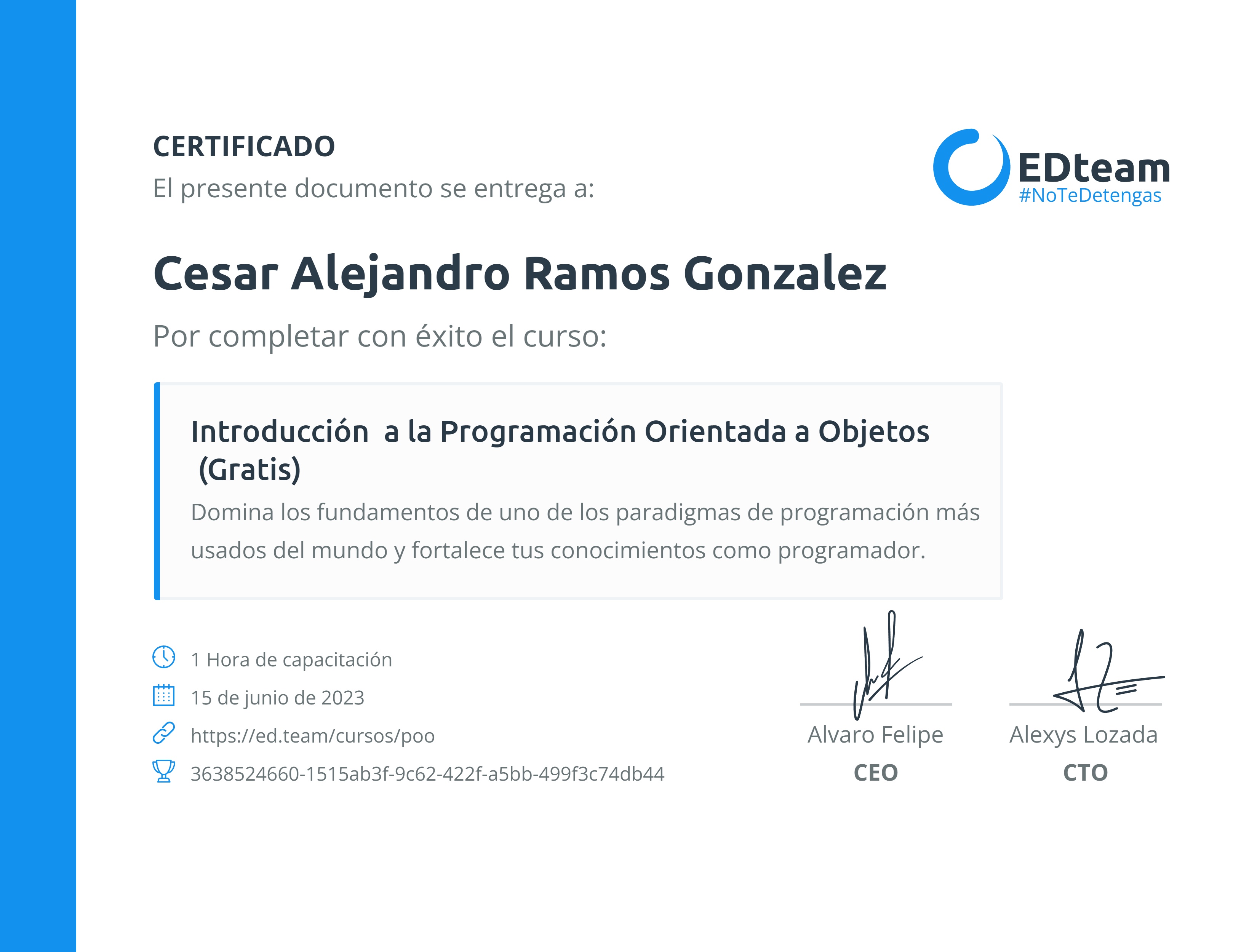 Cesar Alejandro Ramos Gonzalez - Desarrollador .NET Trainee | C# | POO | Javascript | HTML | CSS ...