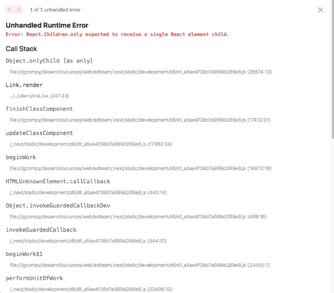 CONSULTA - ERROR | EDteam
