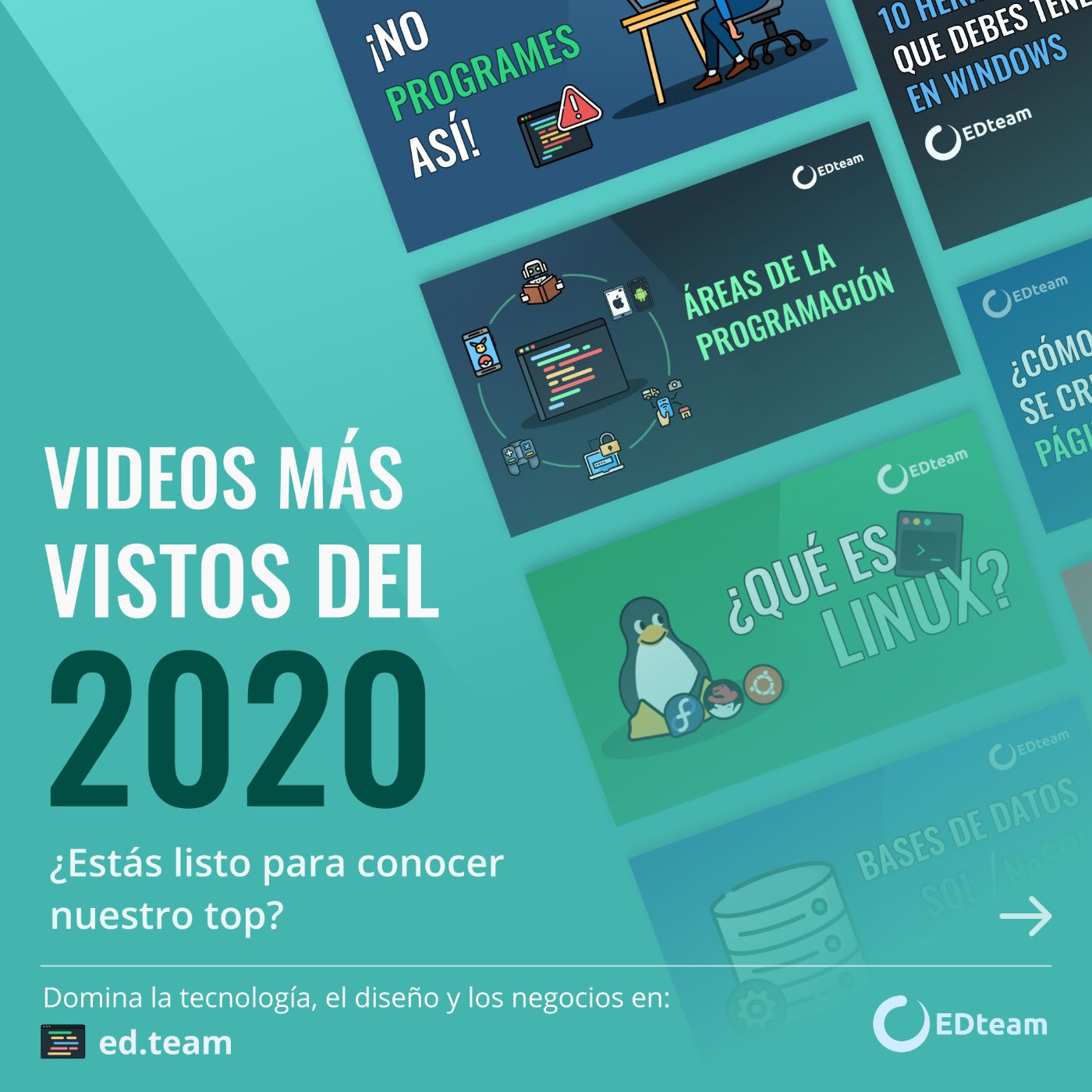 Videos más vistos del 2020 | EDteam