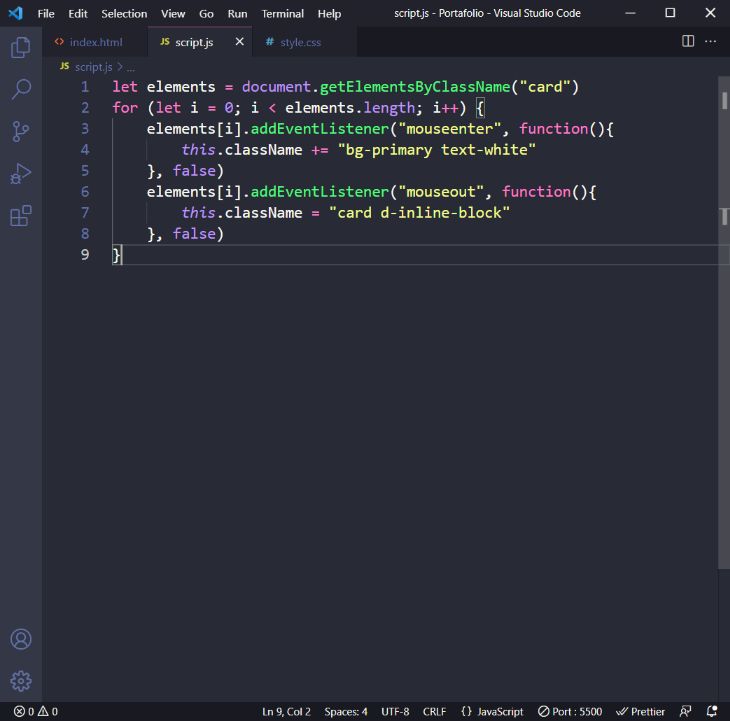 No me carga el evento | EDteam