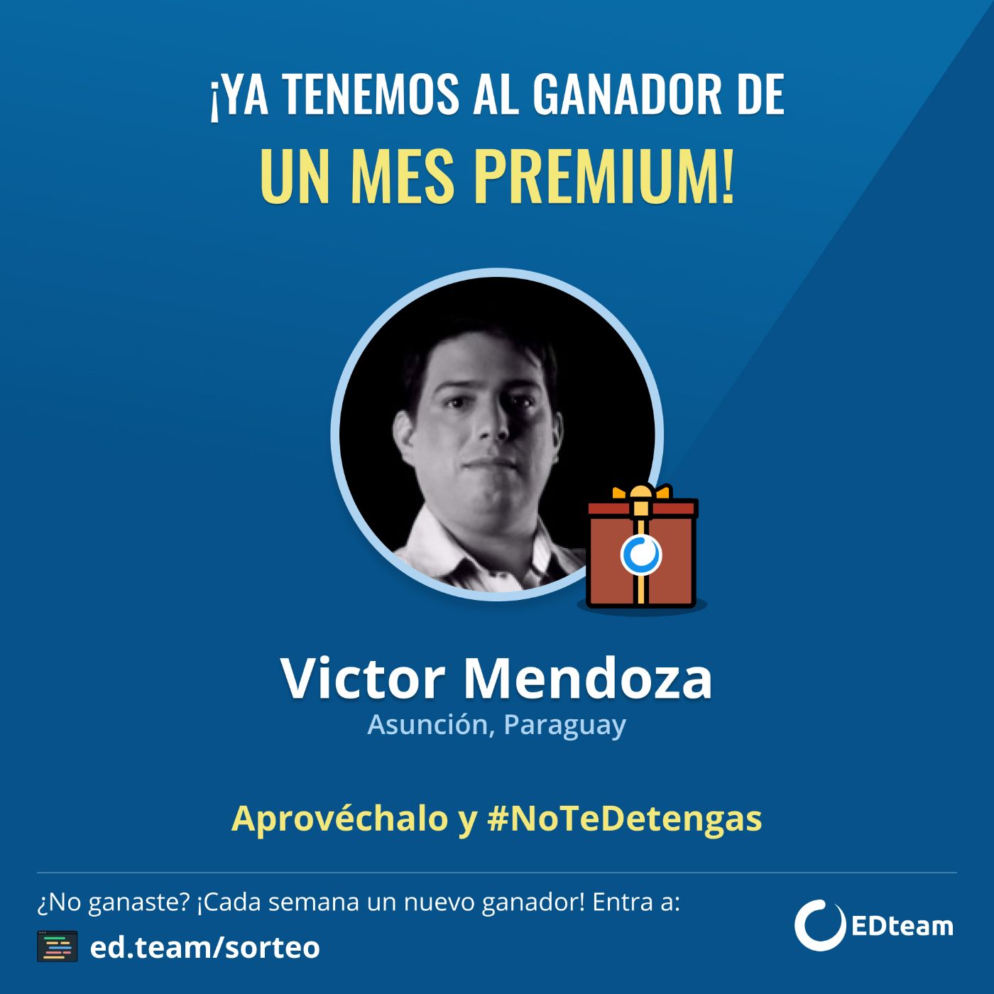 🏆 ¡Ya tenemos al ganador del mes premium! | EDteam