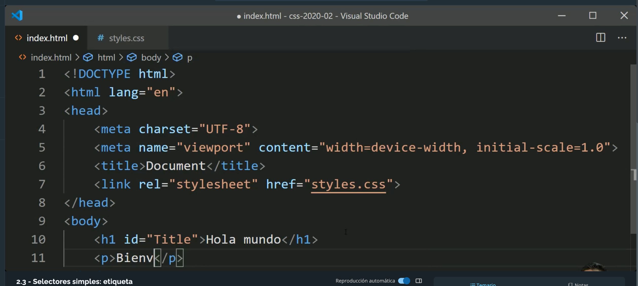 Problema con vista modo teatro | EDteam