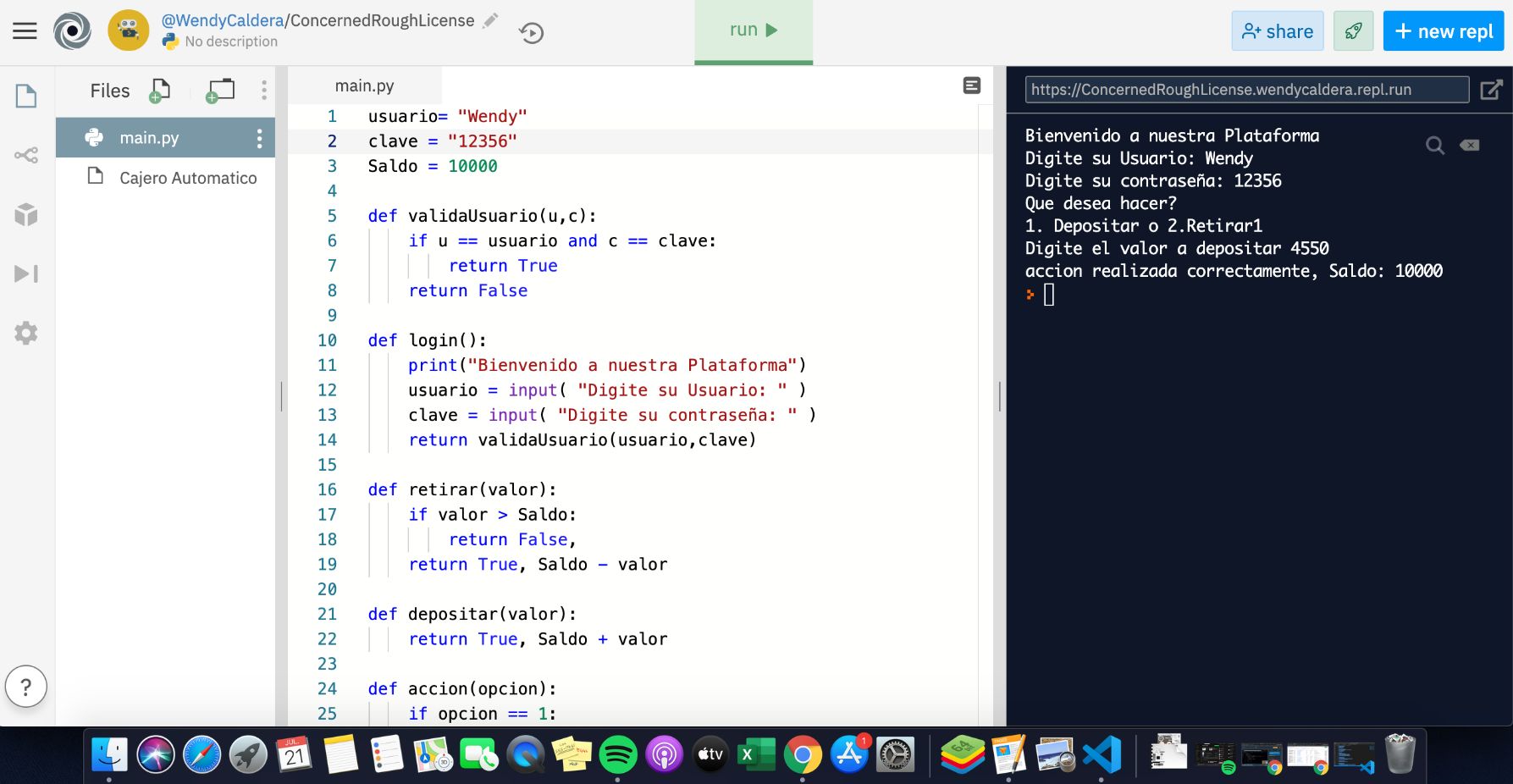 ¿En donde se encuentra el error de mi código? | EDteam
