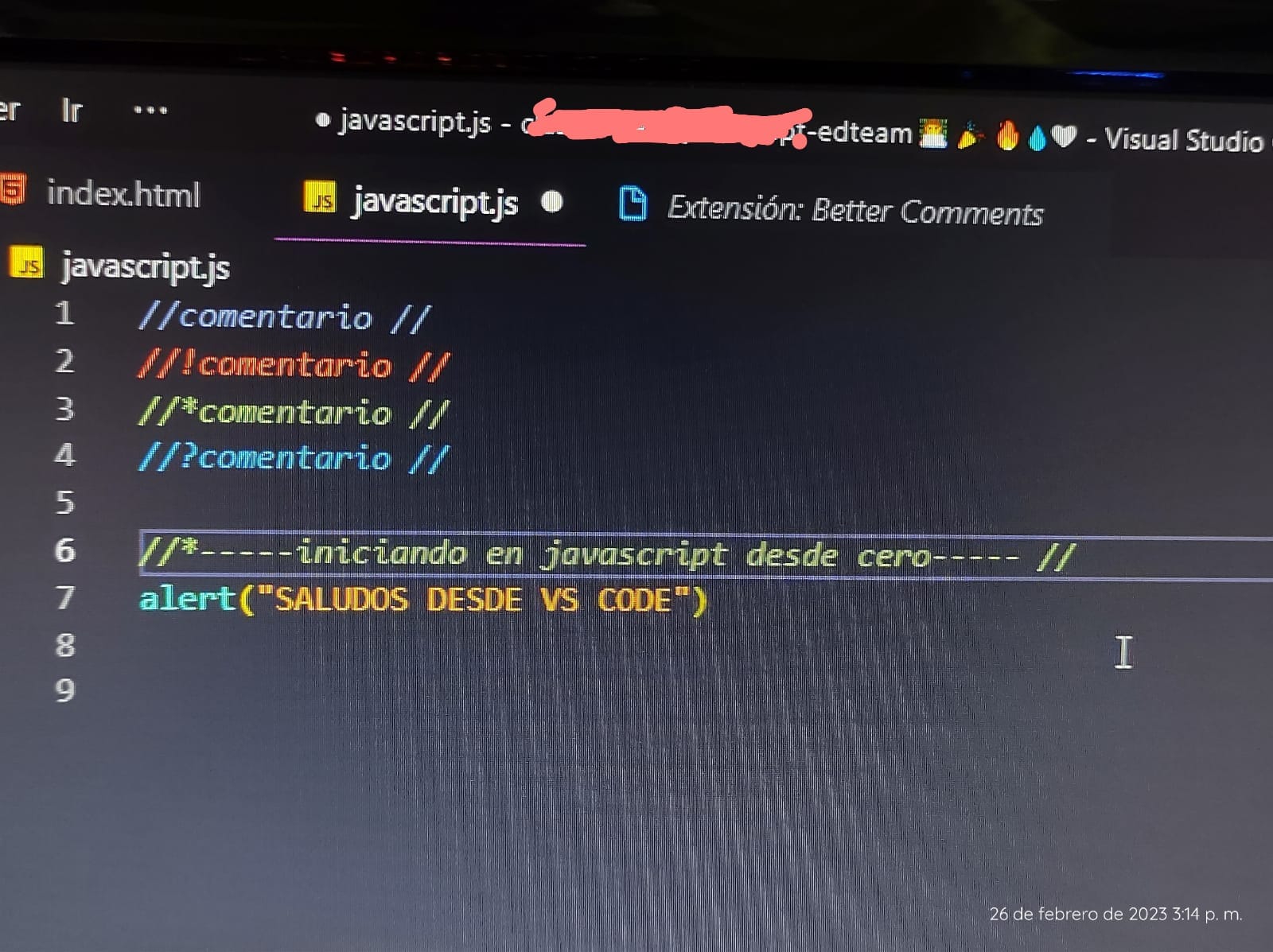 esta extencion en visual studio code me encanta | EDteam