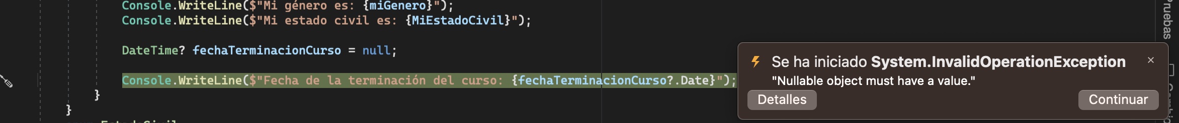 Problemas de errores en mi código. | EDteam
