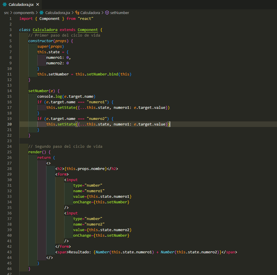 Profesor Beto, estará bien este código con un solo método. | EDteam