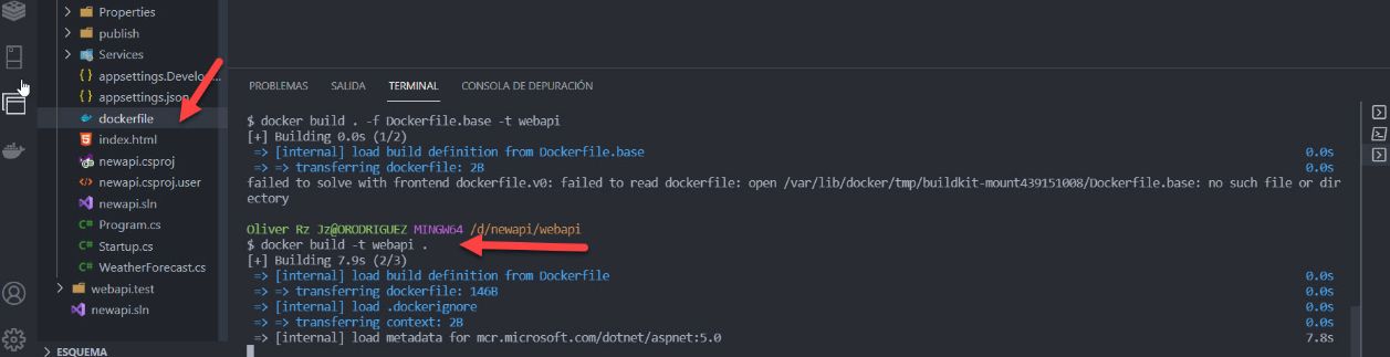 Error docker build | EDteam