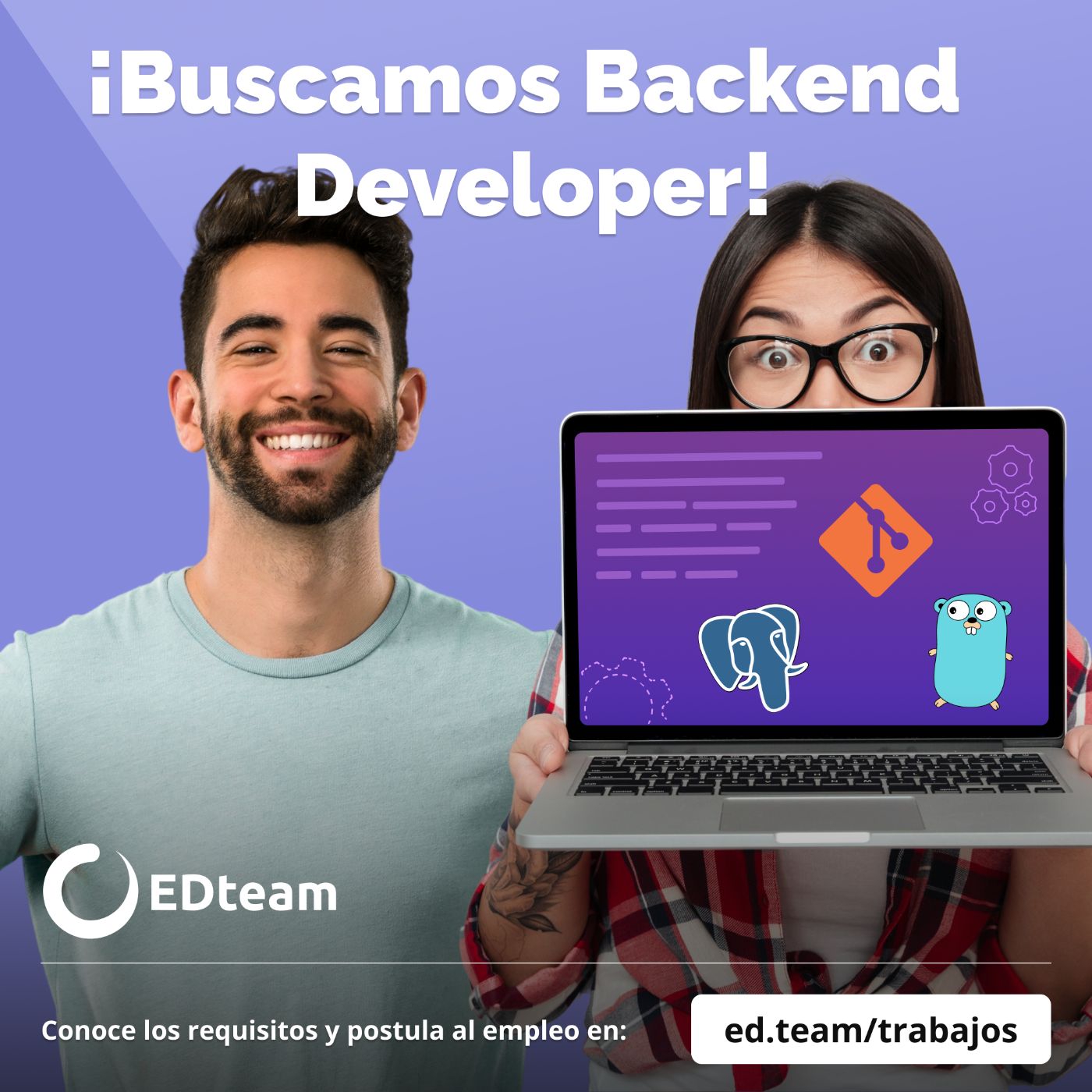 ¡Únete al equipo de EDteam en el puesto de Backend! 💻 | EDteam