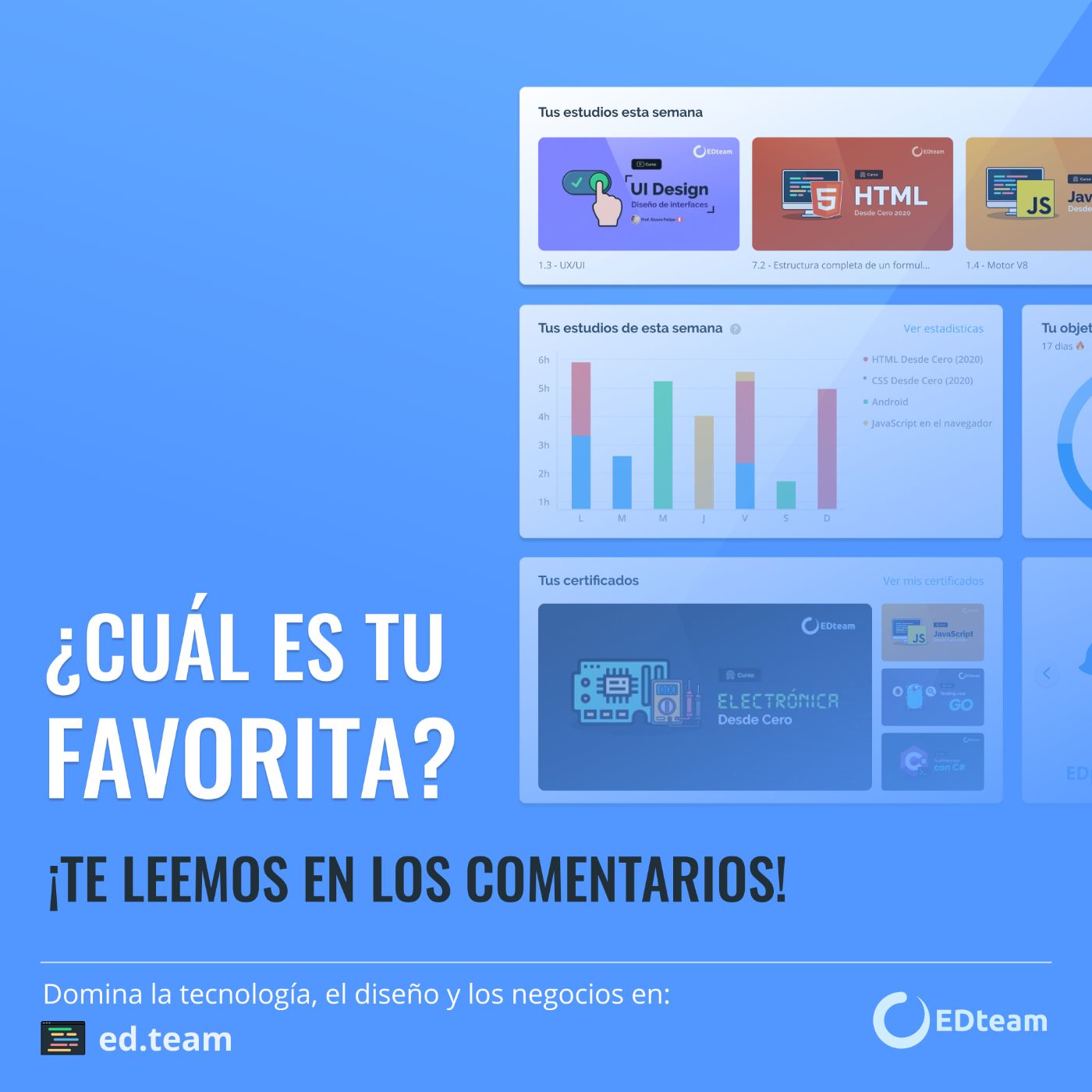 Novedades en la plataforma de EDteam - 2020 | EDteam