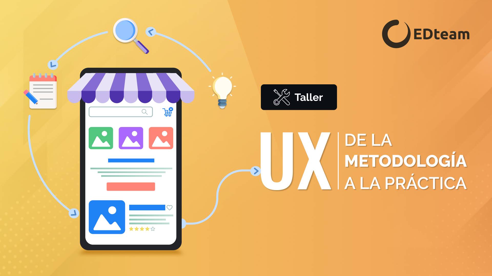 Taller: Aplica la metodología UX en un proyecto real | EDteam