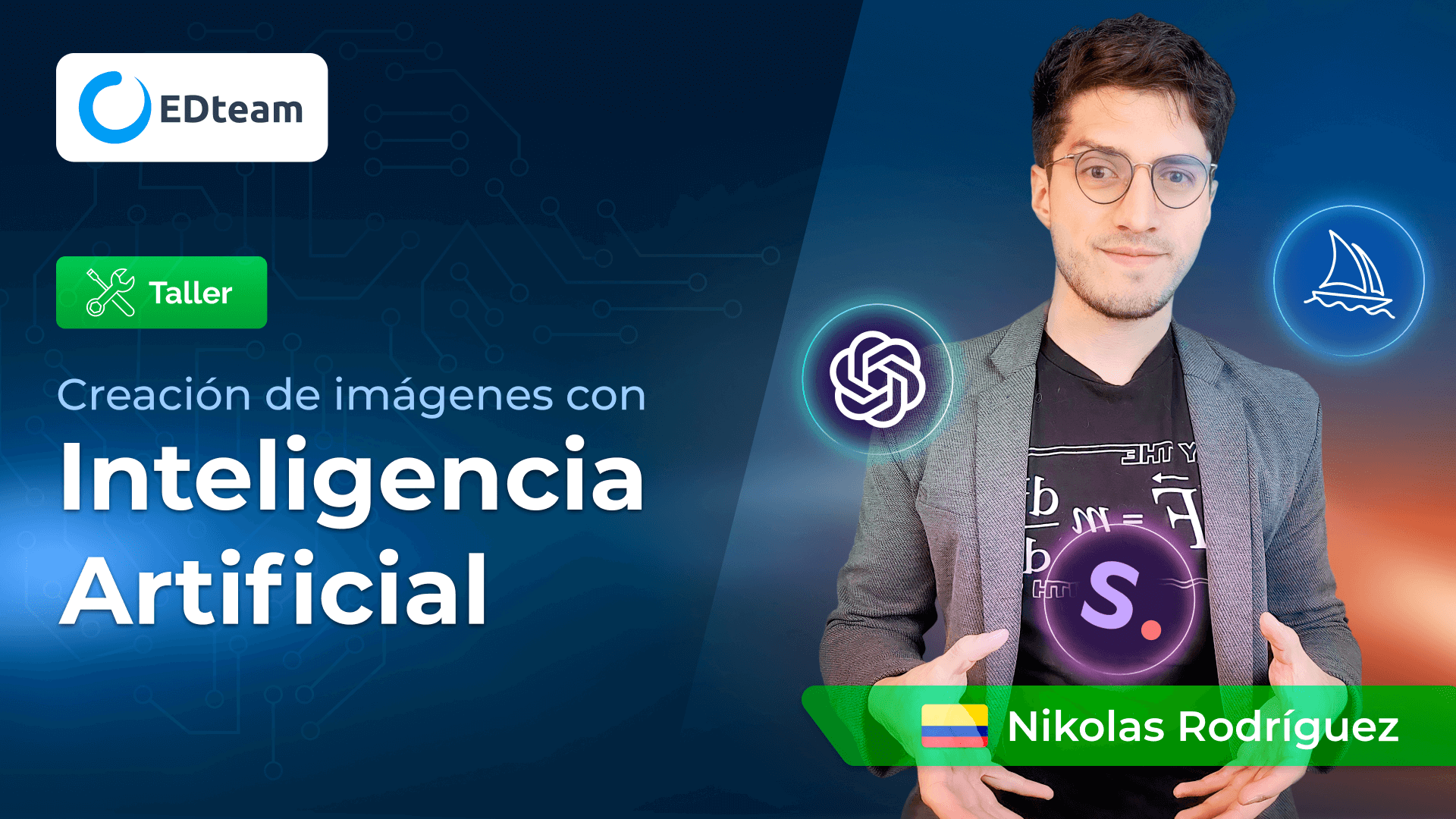 Taller: Creación de imágenes con IA (Comienza gratis) | EDteam